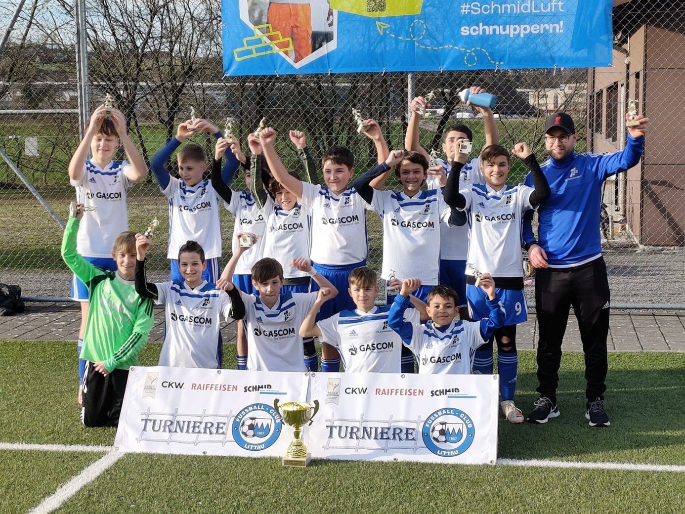 Turniersieg der Da-Junioren | FC Sarmenstorf